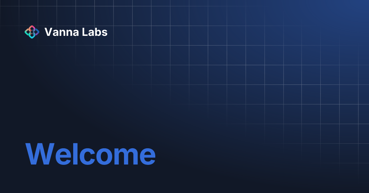 Welcome | Vanna Labs