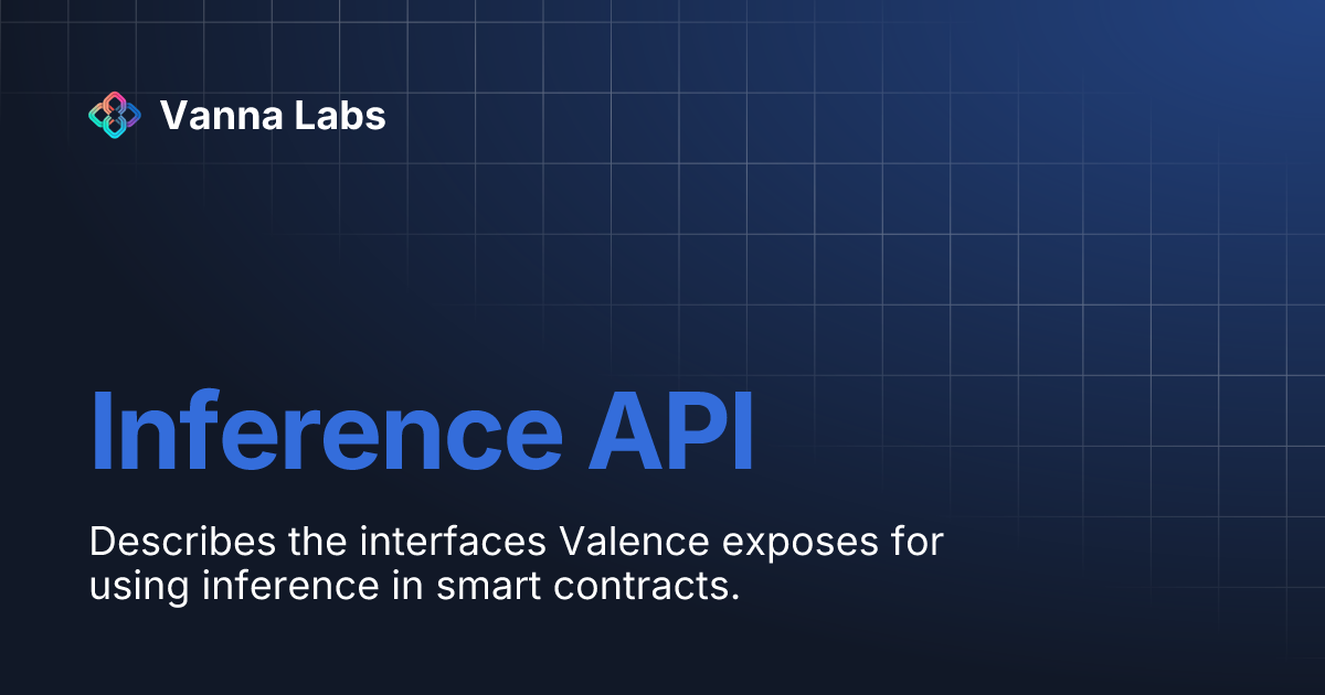 Inference API | Vanna Labs